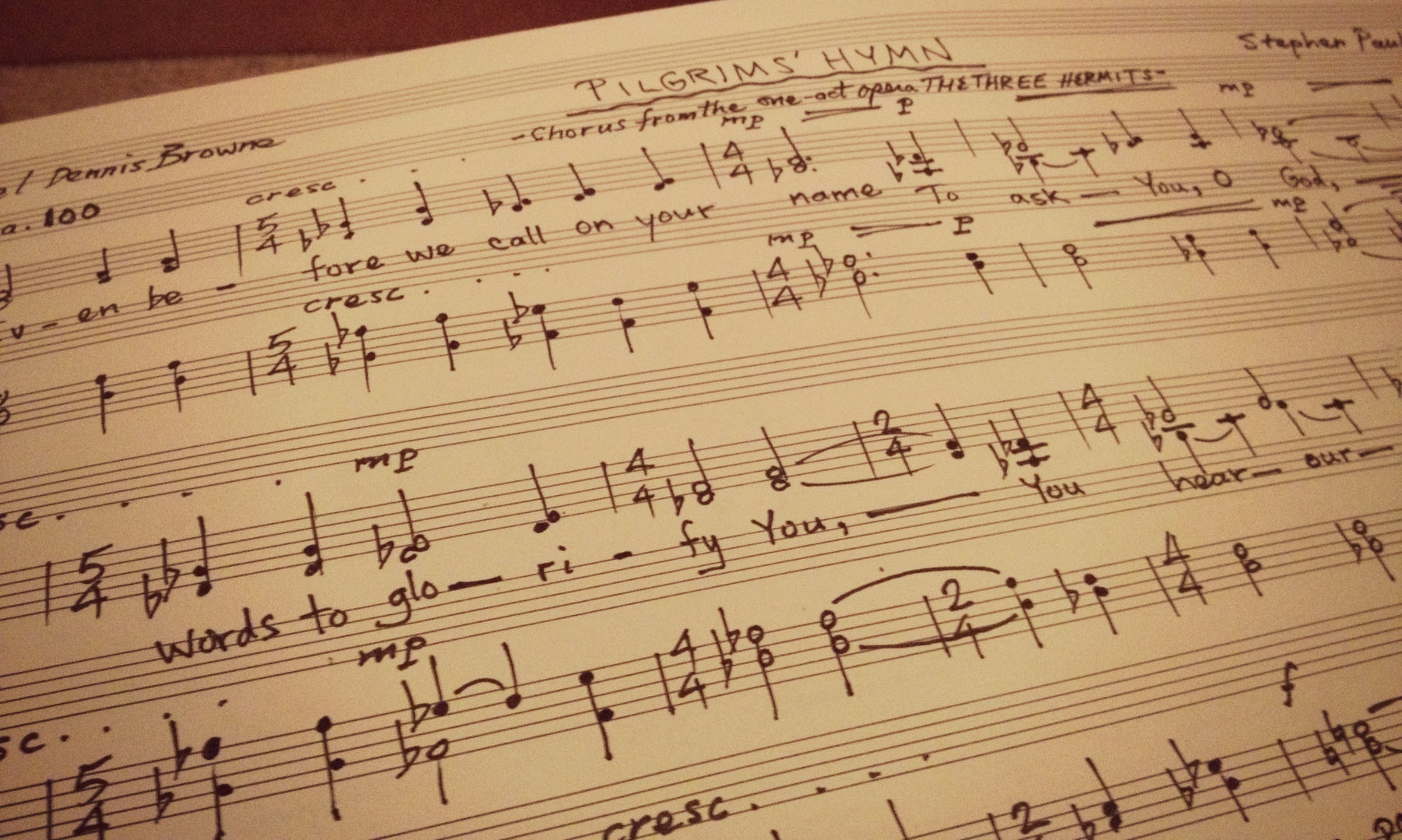 Stephen Paulus | American classical composer